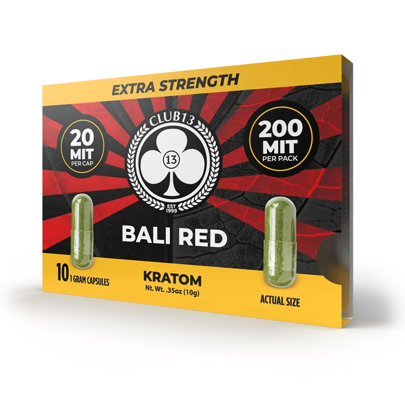 Extra Strength Bali Red Capsules – Club13 Wholesale